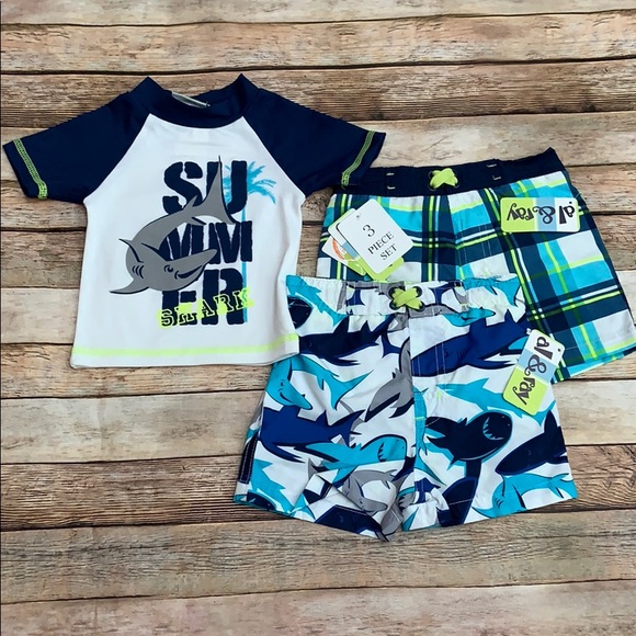 Al & Ray | Swim | Nwt Al Ray 3piece Swimsuit Set | Poshmark